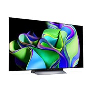 LG 77'' OLED evo C3 - 4K TV (2023), Litt vinklet visning fra høyre side., OLED77C36LC, thumbnail 6
